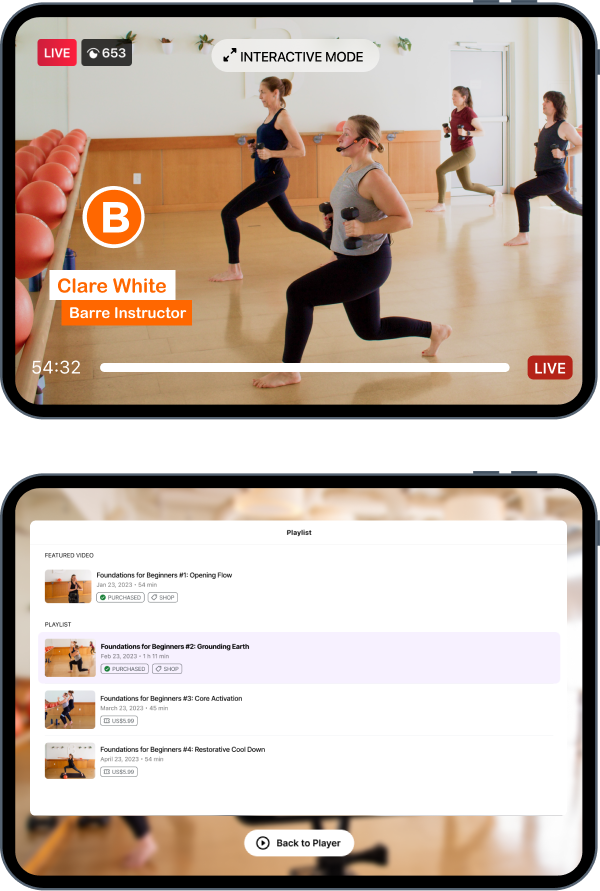 Live Stream & Monetize Your Fitness Classes | Switcher Studio